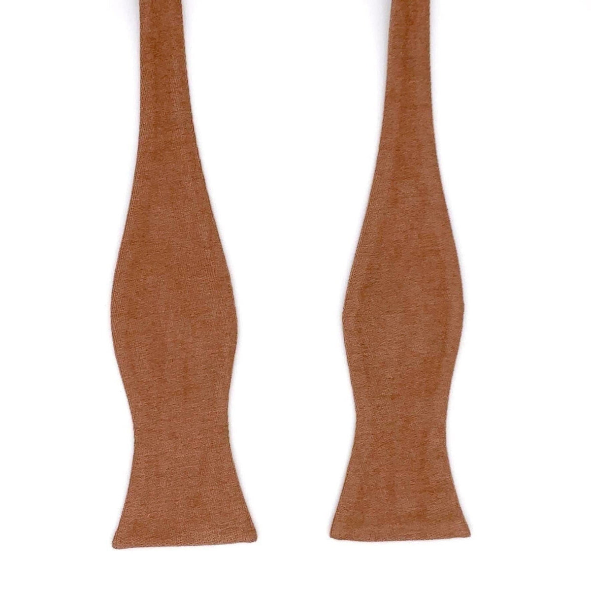 Terracotta self tie bow tie for men (AUTUMN Mytieshop